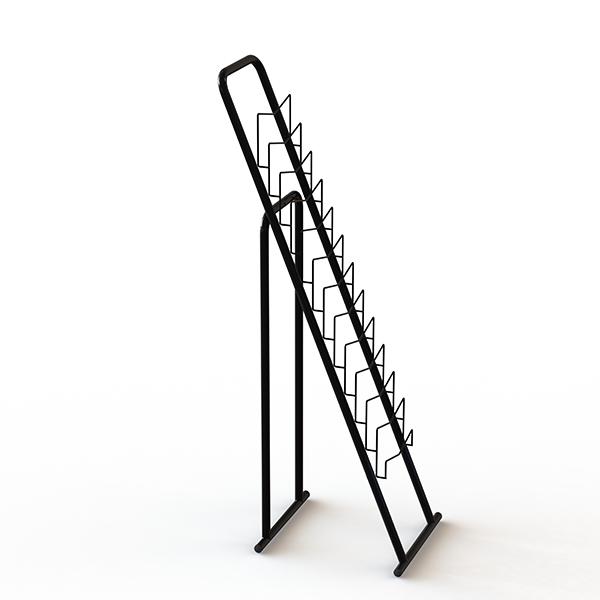 Foldable 12 30x30cm Ceramic Sample Board Display Racks